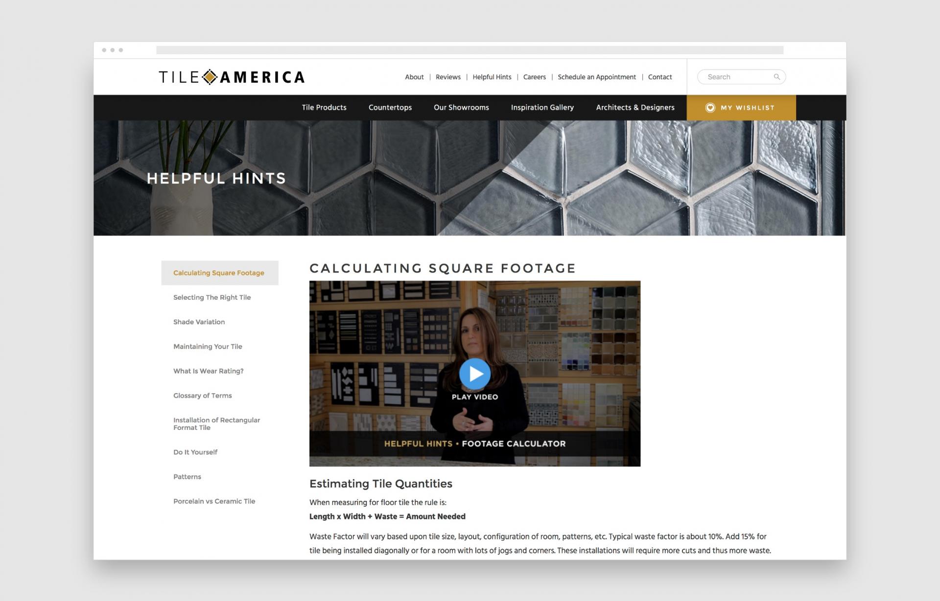 Tile America | SoSimple™ Interactive, LLC